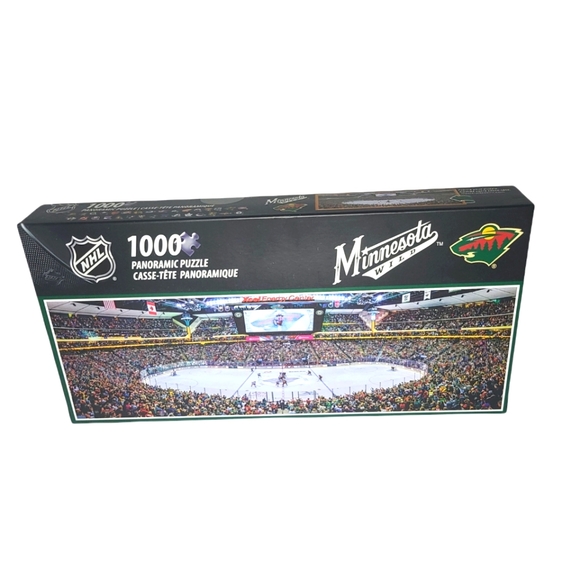 Master Pieces | Toys | New Minnesota Wild 00 Piece Stadium Panoramic ...